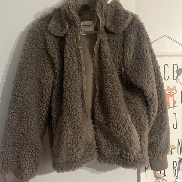 Abercrombie & Fitch | Jackets & Coats | Abercrombie Sherpa Jacket | Poshmark